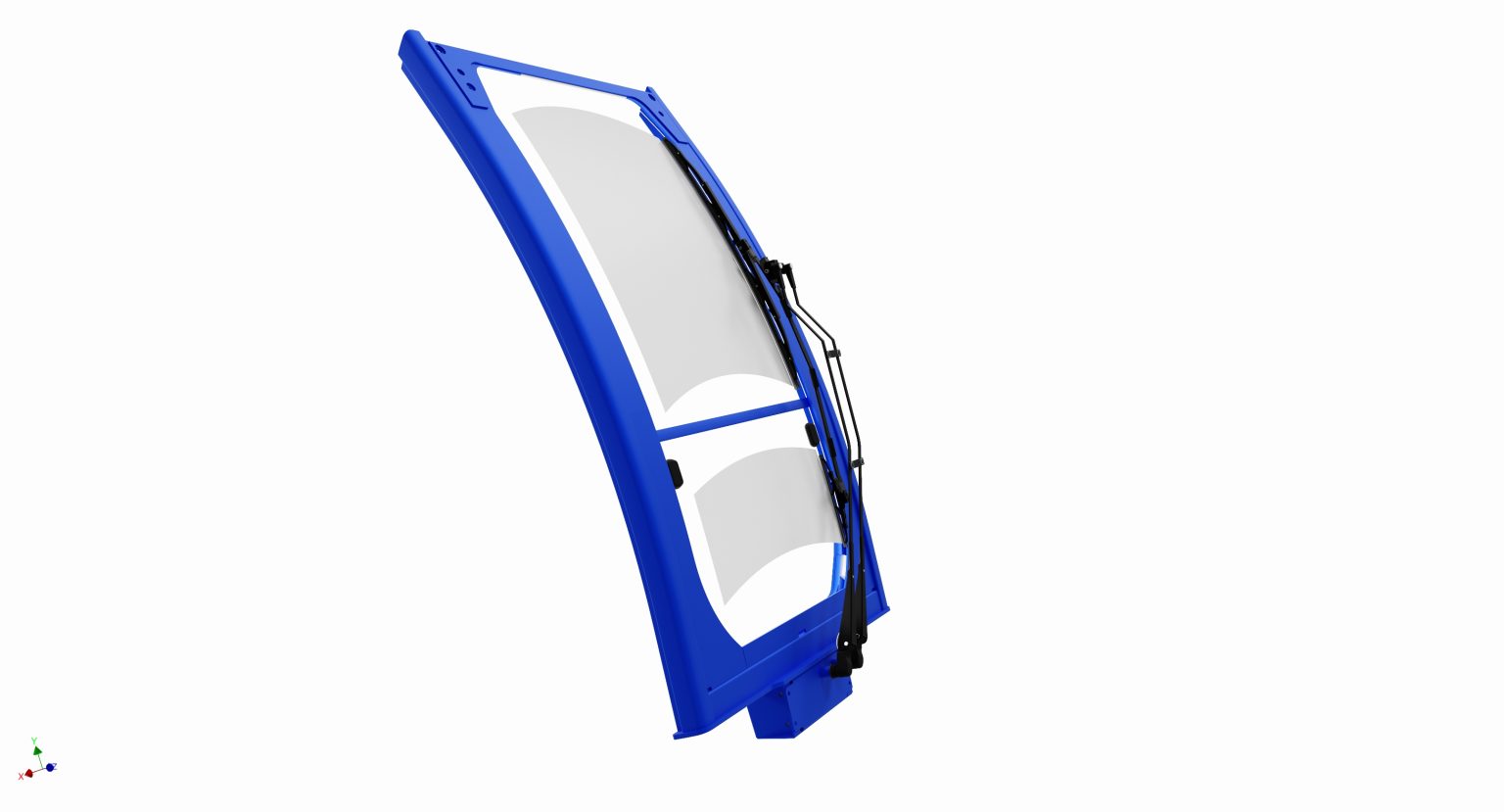 Double windshield wiper system - italtergi
